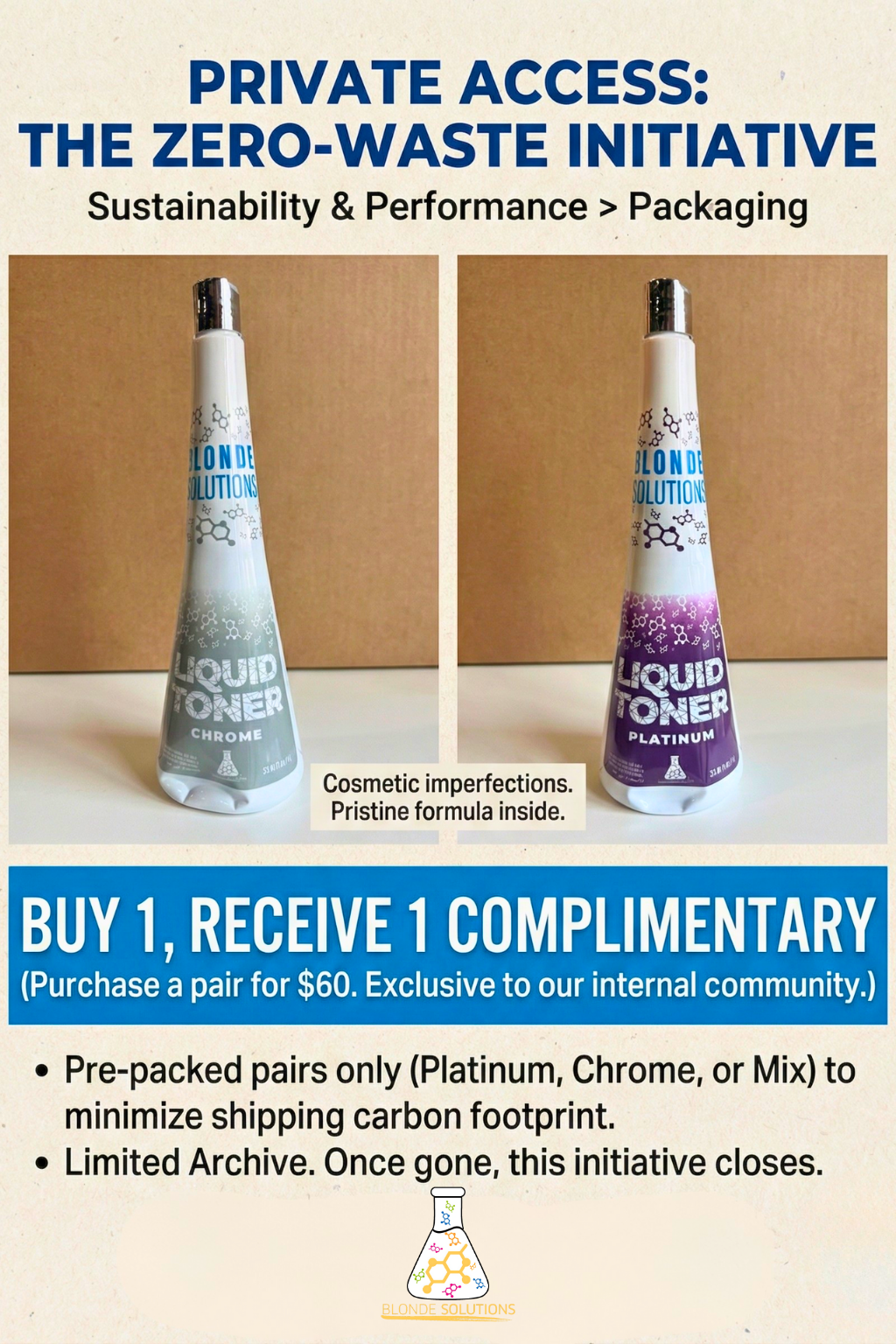 The Zero-Waste Duo: Liquid Platinum (2-Pack) – Blonde Solutions